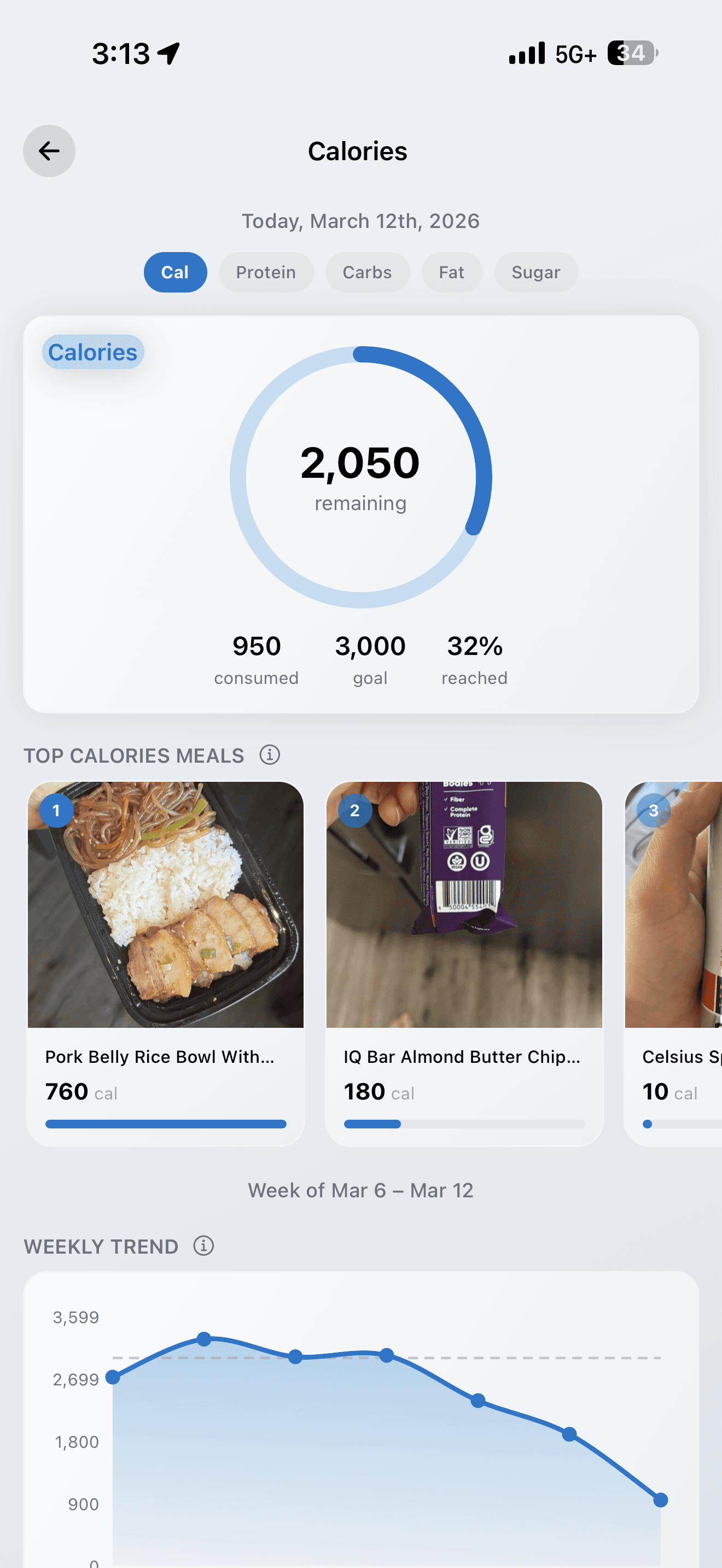 InstaCal: Social Fitness & Calorie Tracker with AI